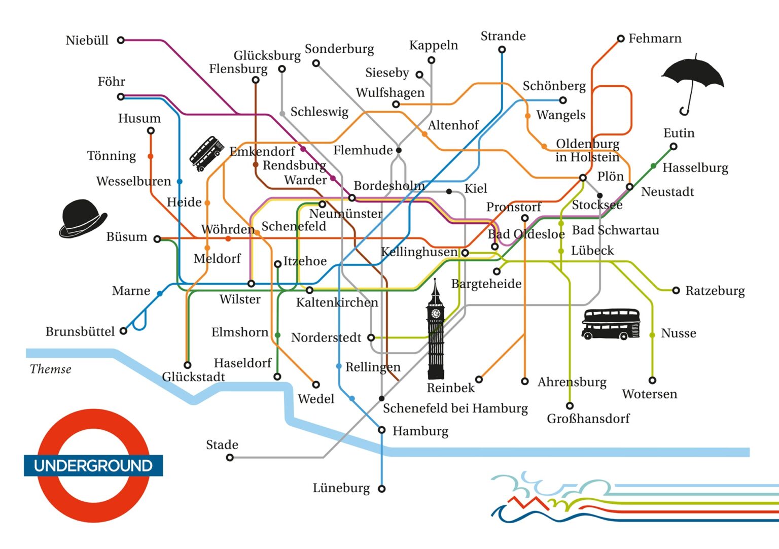 SHMF U-Bahn-Plan - Klassik begeistert
